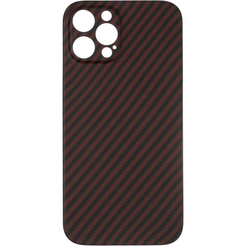 Чехол Carbon Case (MagSafe) для iPhone 12 Pro Max Red