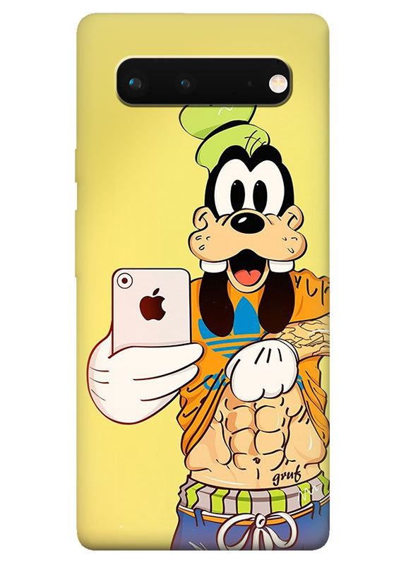 Бампер для Google Pixel 6A - Goofy Goof Troop Гуфи и его команда делает ...