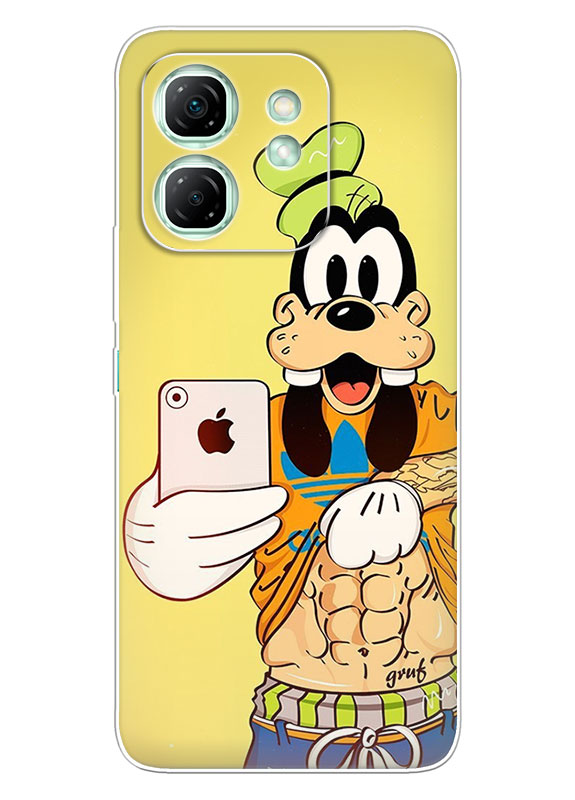 Бампер для Infinix Smart 9 - Goofy Goof Troop Гуфи и его команда делает ...