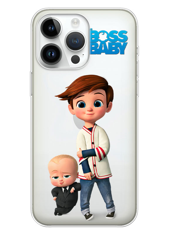 iPhone 15 Plus чехол Baby Boss Босс-молокосос лого малыш Бэби Босс и ...