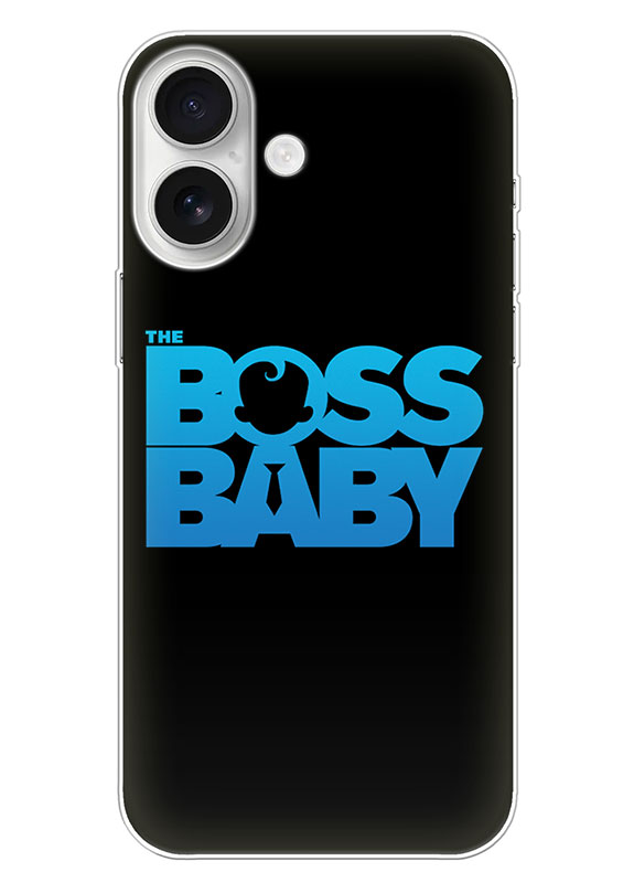 iPhone 17 чехол силиконовый - Босс-молокосос логотип, Baby Boss
