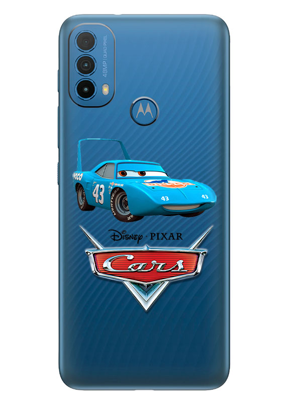 Motorola E30 чехол силиконовый прозрачный - Cars Тачки лого Disney ...