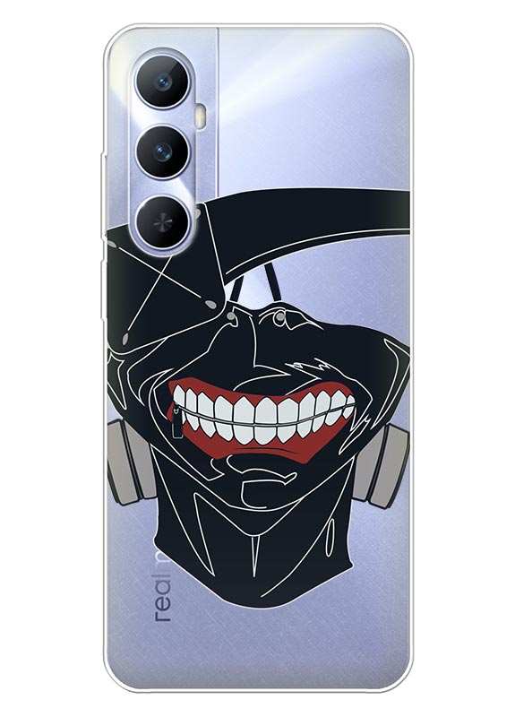 Чохол Tokyo Ghoul Art Кен Канекі для Realme C65 із прозорого силікону