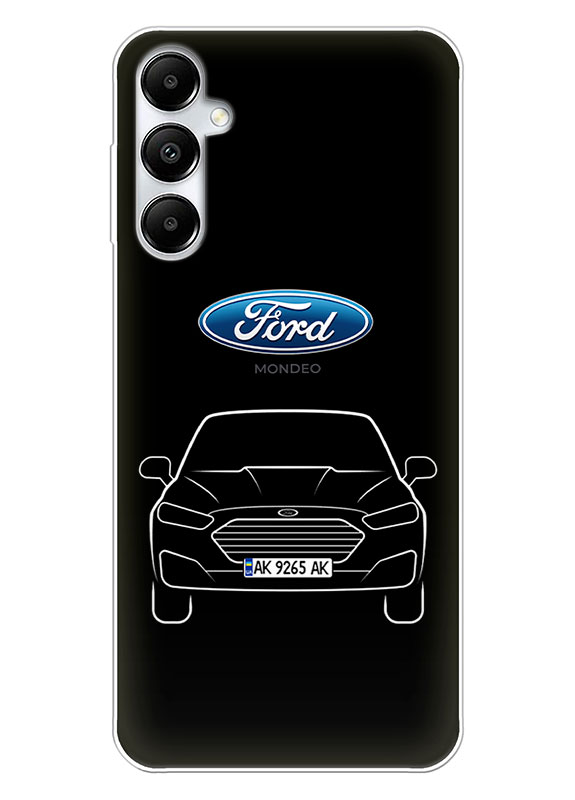 Samsung Galaxy A15 чехол - Ford Форд логотип и автомобиль машина Edge ...