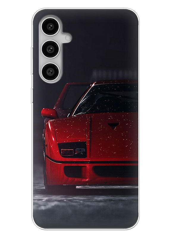 Samsung Galaxy S24 FE чехол - Need for Speed, красная Ferrari F40
