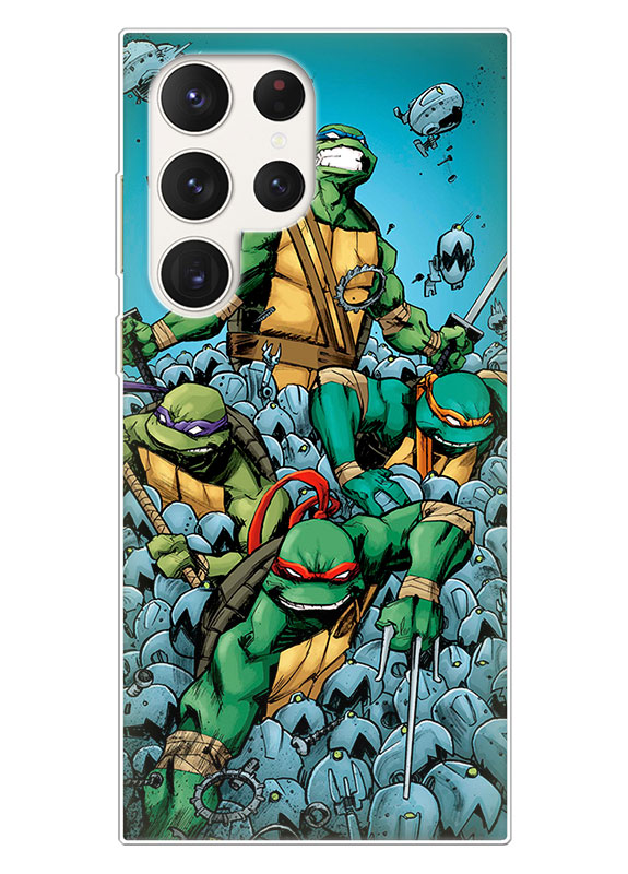 Samsung Galaxy S24 Ultra чехол силиконовый - Teenage Mutant Ninja ...