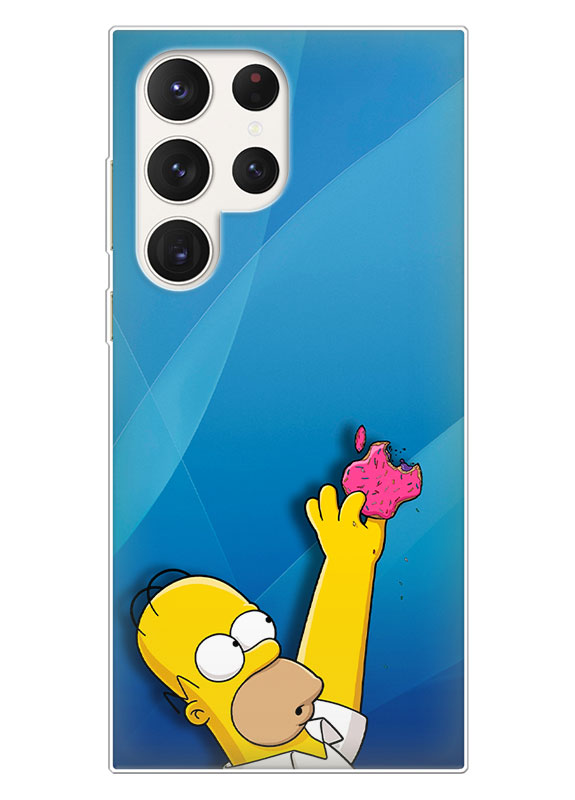 Бампер для Samsung Galaxy S24 Ultra - The Simpsons СімпСоні Гомер ...