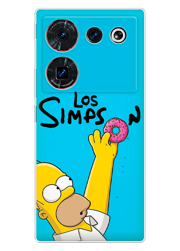 Бампер для ZTE Nubia Z50 Ultra - Сімпсони Los Simpson Гомер Сімпсон ...