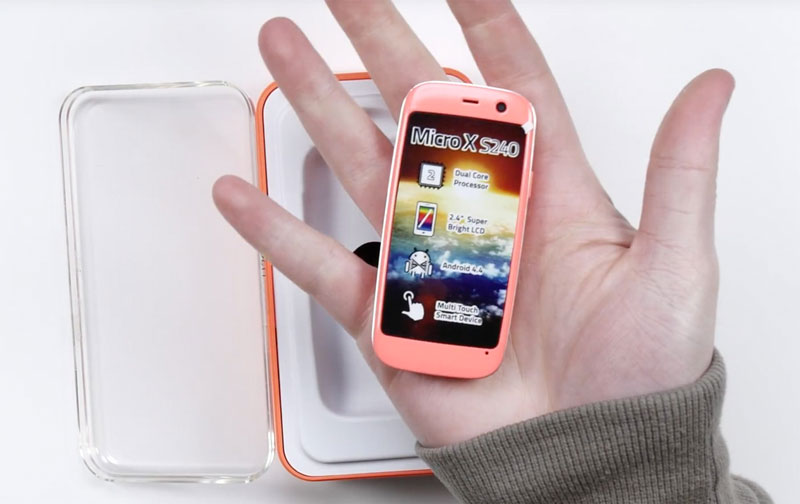 Самый маленький смартфон на Android